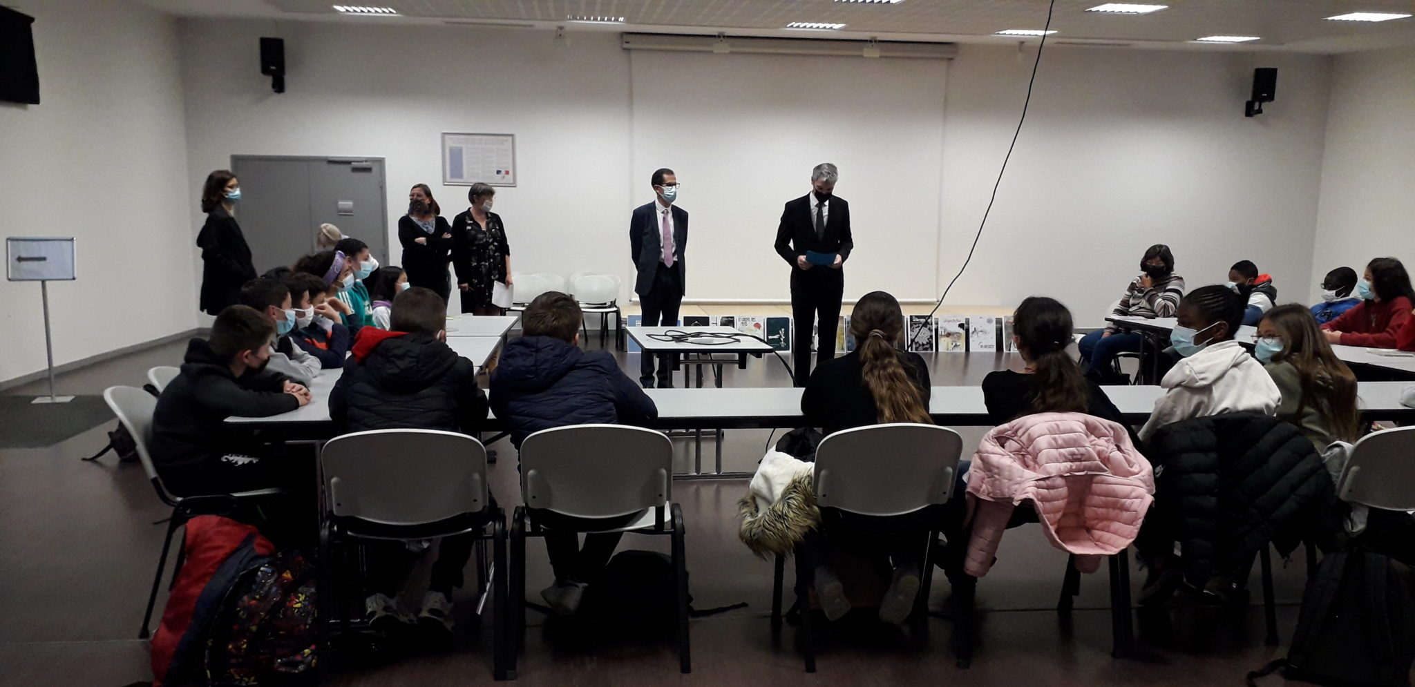 Au collège Voltaire de Besançon – Rencontres Plumes Rebelles